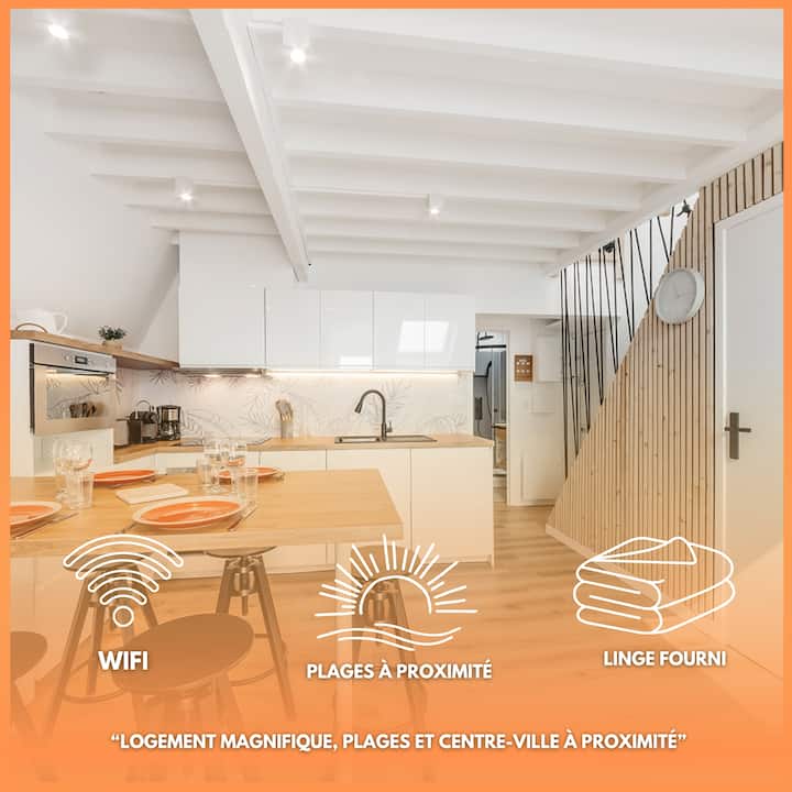 Appartement Le P'tit Dinardais, Centre-ville - 디나흐
