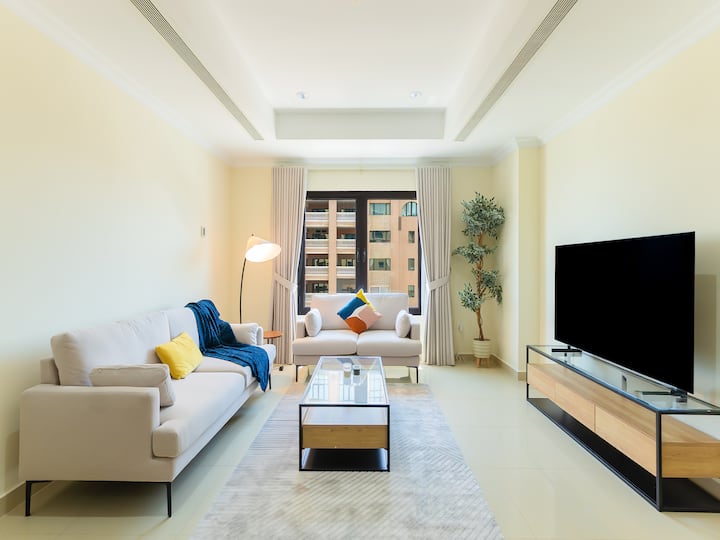Cozy 1-bedroom In The Pearl | Fgr3 - Doha