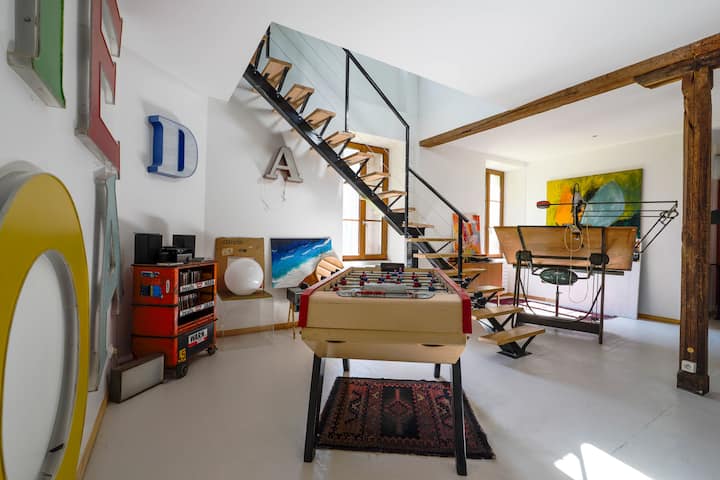 Loft : Grand éCran-babyfoot - Labouheyre