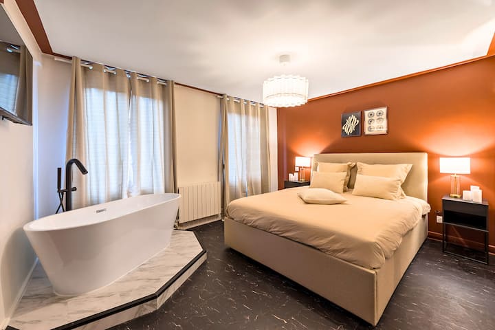 Appart Luxe 5* - Hypercentre - Baignoire Confort - Rouen