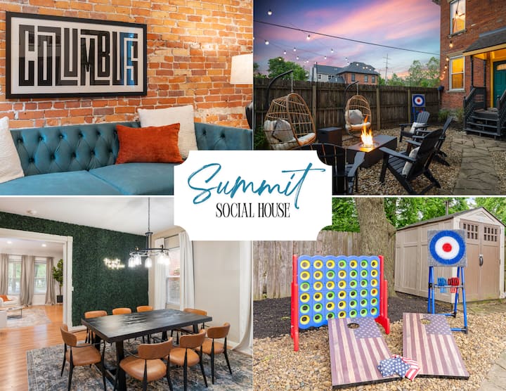 Short North-firepit-free Parking-walkable/osu&more - コロンバス, OH