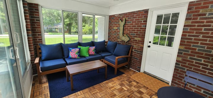 Harrison Patio Haven | 2br 1 Ba | Near Ft Jackson - Columbia, SC