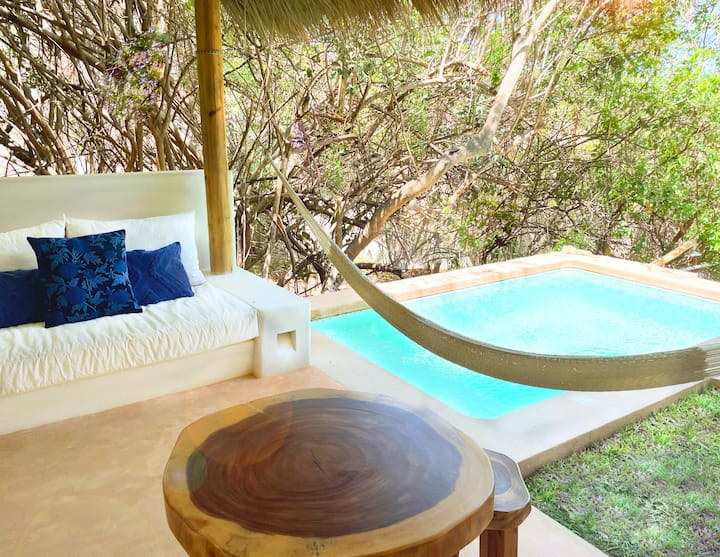 Pet Friendly Bungalow • La Barra • Walk To Beach - Mexico