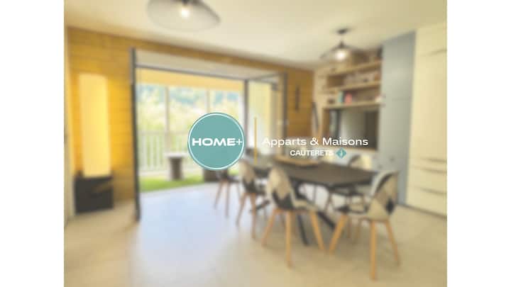 Bel Apt 85m2 8p. Parking. Balcon - Cauterets