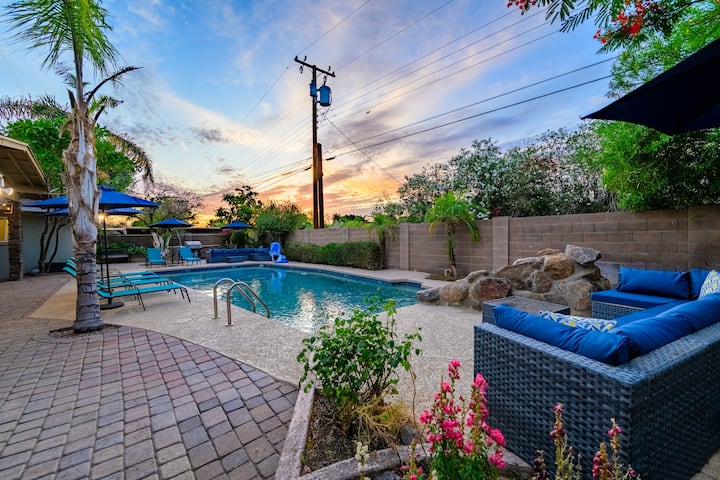 Pool I Hot Tub I Game Room I Lux Home I Western - Mesa, AZ