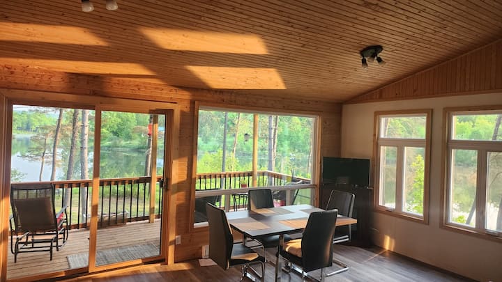 Chalet Lac Long - Municipalité De Blue Sea - Quebec