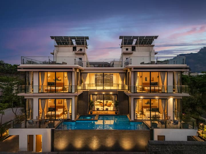 Panorama 8 Bhk Signature Villa With Pool - Lonavla