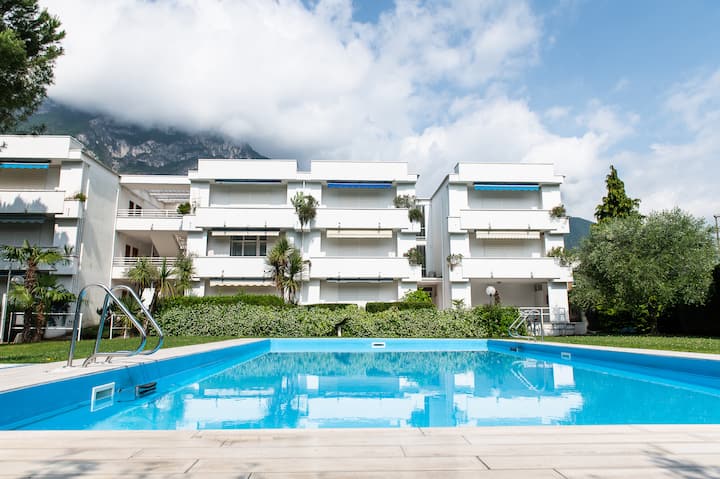Garden Surf 19, Mini, Con Piscina E Garage Privato - Riva del Garda