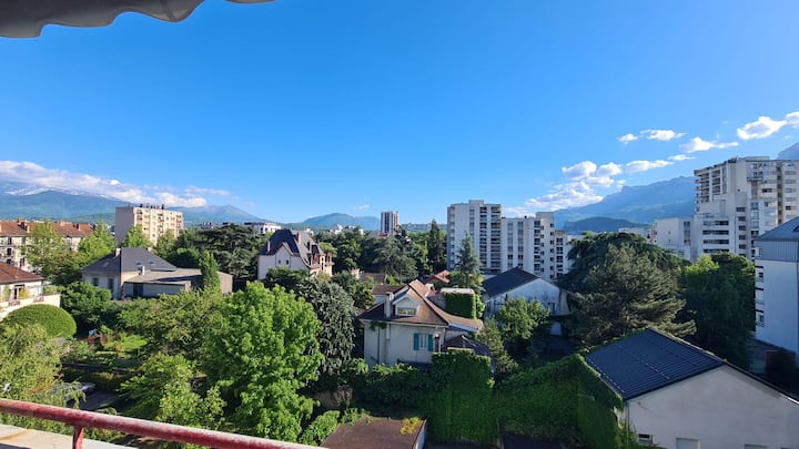T2 Confort Et Luxe - Wifi - Clim Réversible - Grenoble