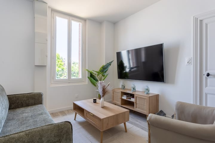 Curie 1er - Appart Cosy & Calme à 5 Min De La Gare - Gare de Clermont-Ferrand