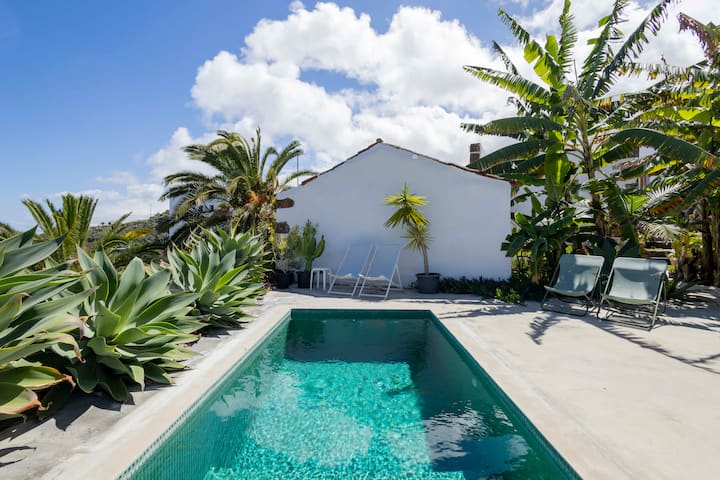 Petite Maison Rurale Avec Baignoire Piscine Et Mer - Tenerife