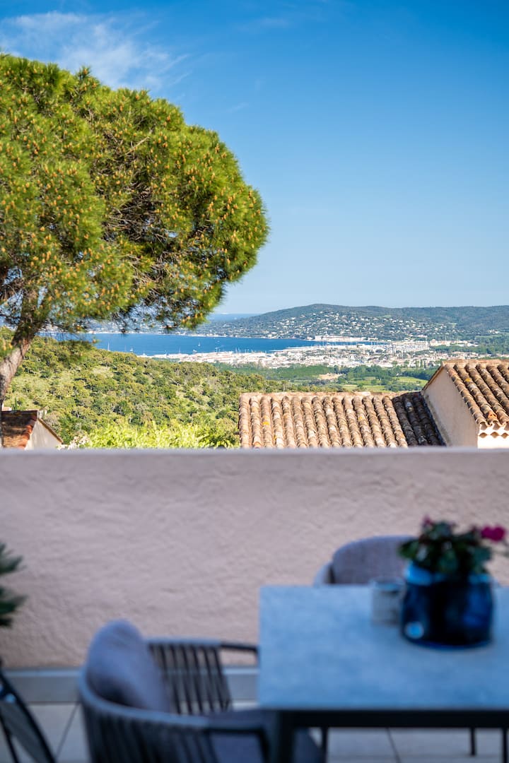 Lovely Duplex Apartment With Very Nice Sea View - Grimaud