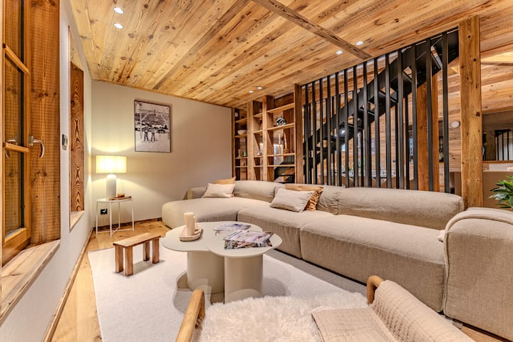 Chalet De Luxe à Megève Avec Spa, Sauna Et Parking - Megève