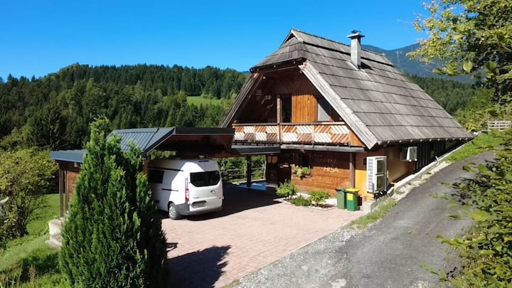 Eco House Mozirje With Nature Views & Bbq Terrace - Slovénie