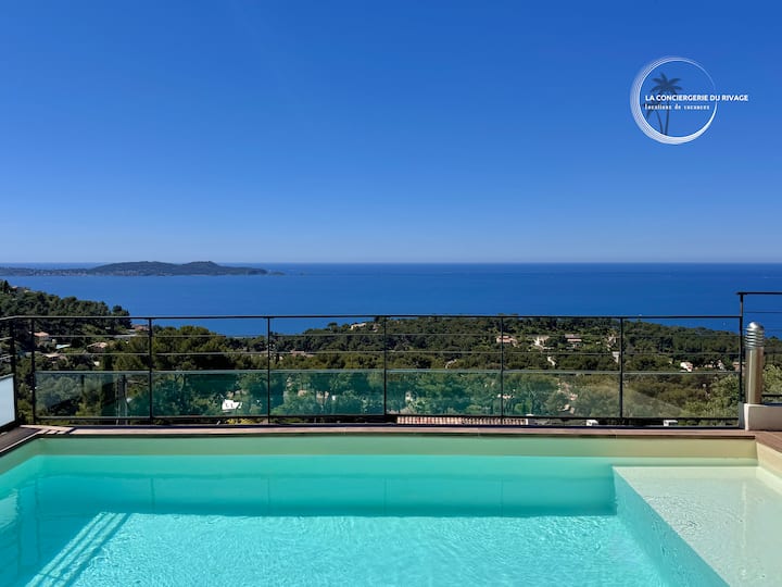 Villa Bleu Silence • Piscine • Vue Panoramique - Carqueiranne