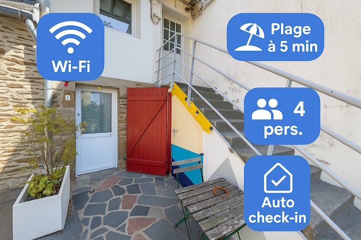 Maisonnette Cosy à 5 Min De La Plage De Cancale - Cancale