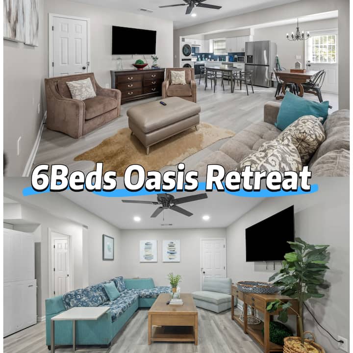 Spacious 6 Beds Retreat 5 Min Marietta Sq *Sleep12 - Marietta, GA