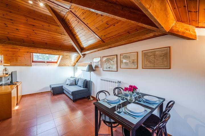 Cozy Rooftop Flat • Steps From Sea – Ac & Wifi - Santa Margherita Ligure