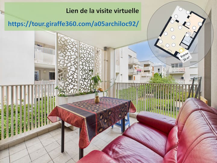 Cosyhome In Paris, Gare Et Terrasse - ibis Budget Gennevilliers Asnieres
