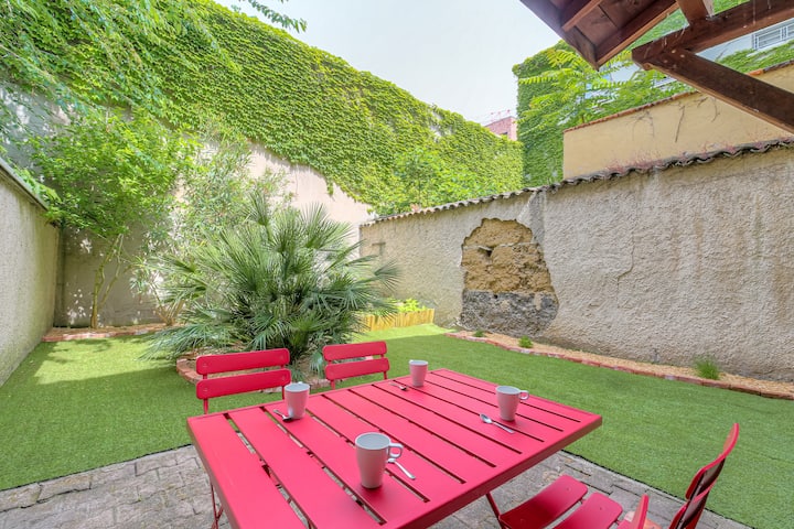Bel Appartement Avec Jardin - 4 Personnes - Lyon
