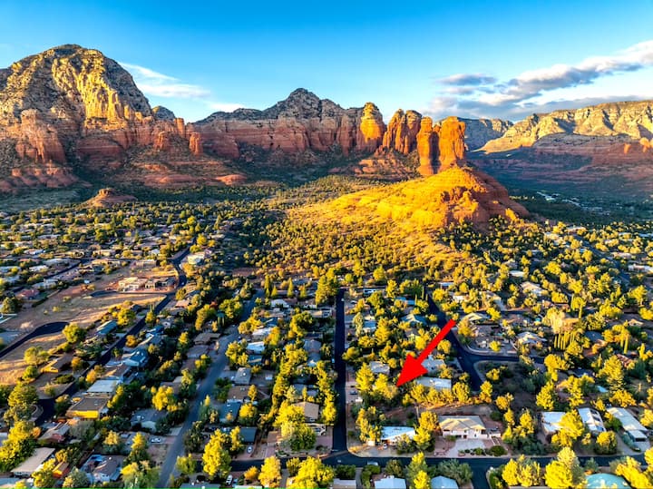 Fantastic View! Steps To Hiking & Hot Tub - Sedona, AZ