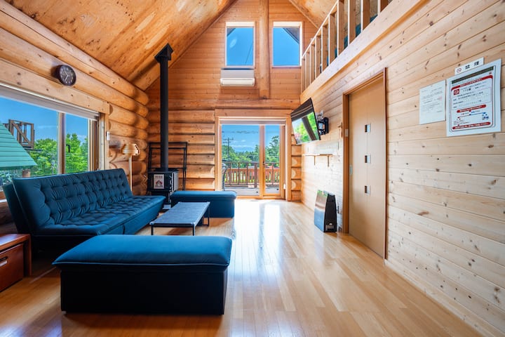 Lake Toya Moon Hills【log House By The Lake】 - Date