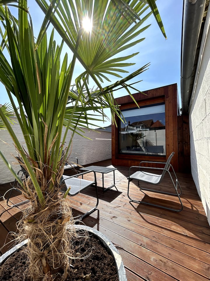 Lodge Avec Terrasse Privée - Havre De Paix - Valenciennes
