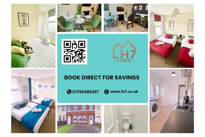 Weekly Offer |10% Off | Wifi | Parking | Sleeps 9 - West Midlands