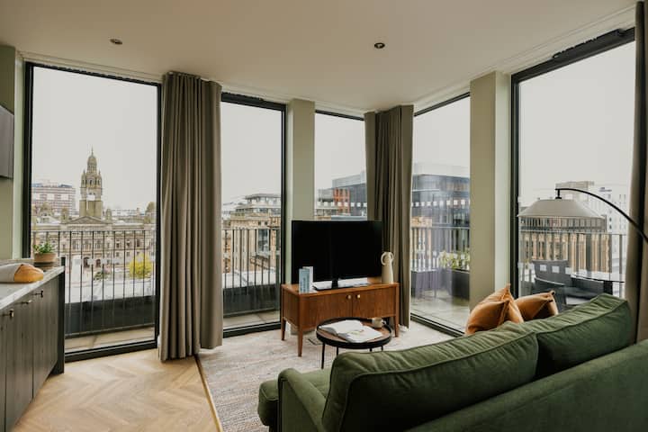 Native Glasgow, Penthouse One Bedroom Apartment - Glasgow