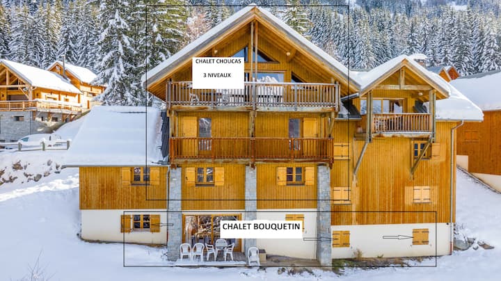 Alpe Huez Oz 2 Chalets 22 Pers Option Jacuzzi - L'Alpe d'Huez