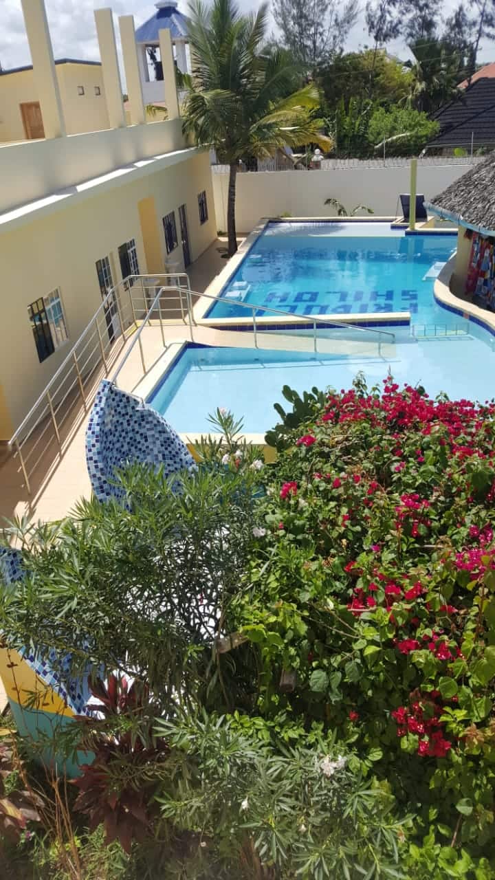 Relax Pool & Palm - Haus Dolphin, All Is Blue - Kenya