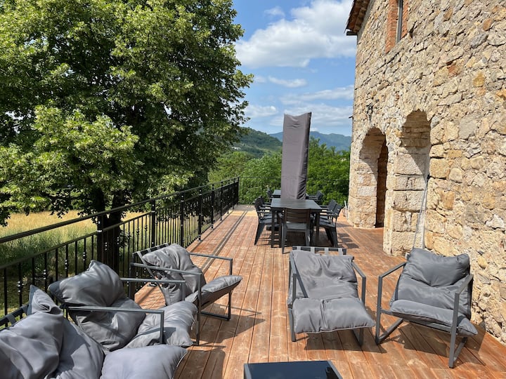Sud Ardèche Maison 22 Couchages - Joyeuse