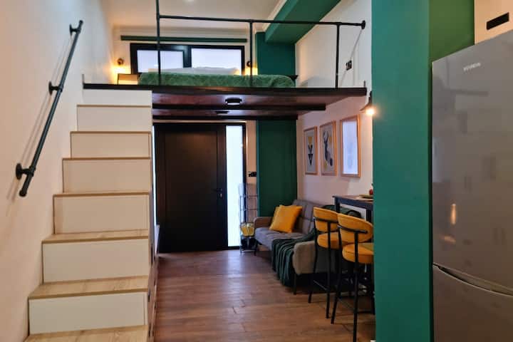 Stylish Loft Studio, City+beach - Durrës