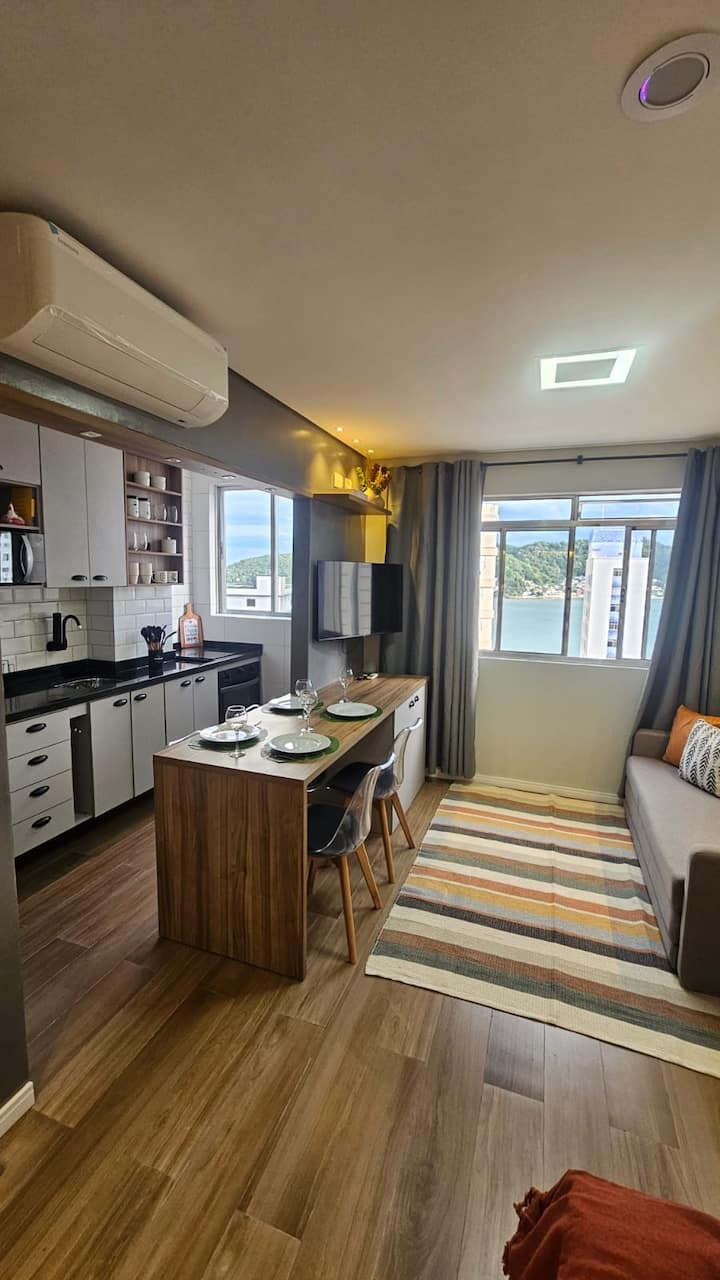 Ap. Reformado E Moderno - Vista Mar E Praia - Santos, Brasil