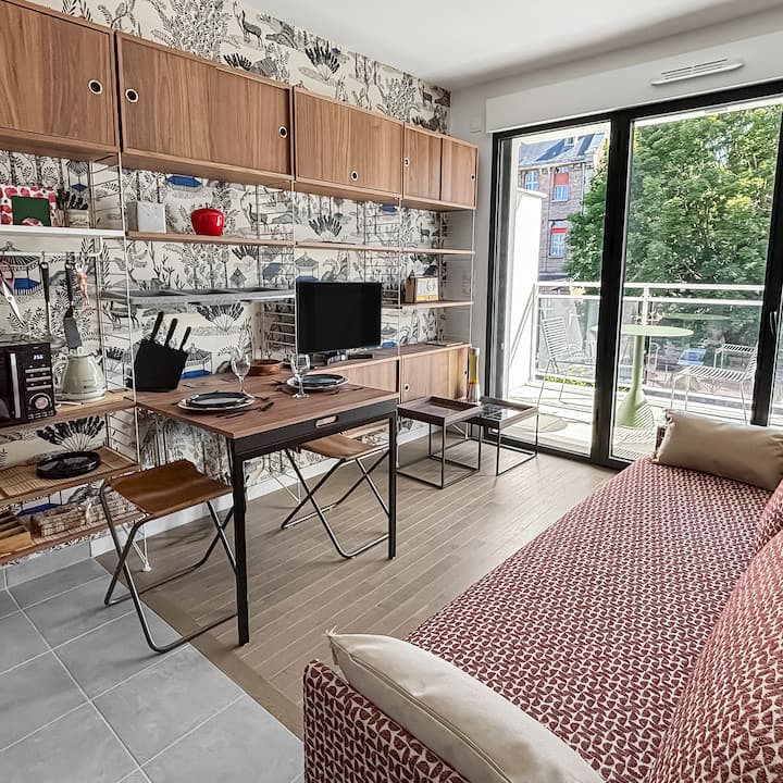 Balcon Calme, Déco Architecte & Wifi Ultra Rapide - Bourg-la-Reine