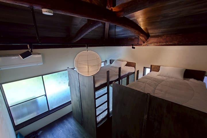 天龍峡築90年の古民家 旅と人が交わるカフェのある宿 (ドミトリー/シェアルーム/男女共用男女兼用) - Iida