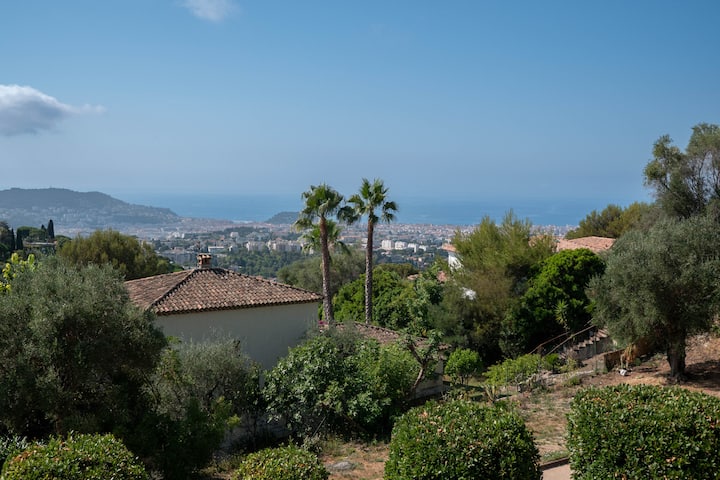 Maison Niçoise Vue Mer Exceptionnelle - Beaulieu-sur-Mer