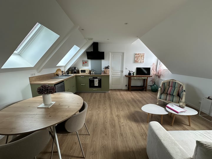 Joli Appartement Hyper-centre - Plage de Donville-les-Bains