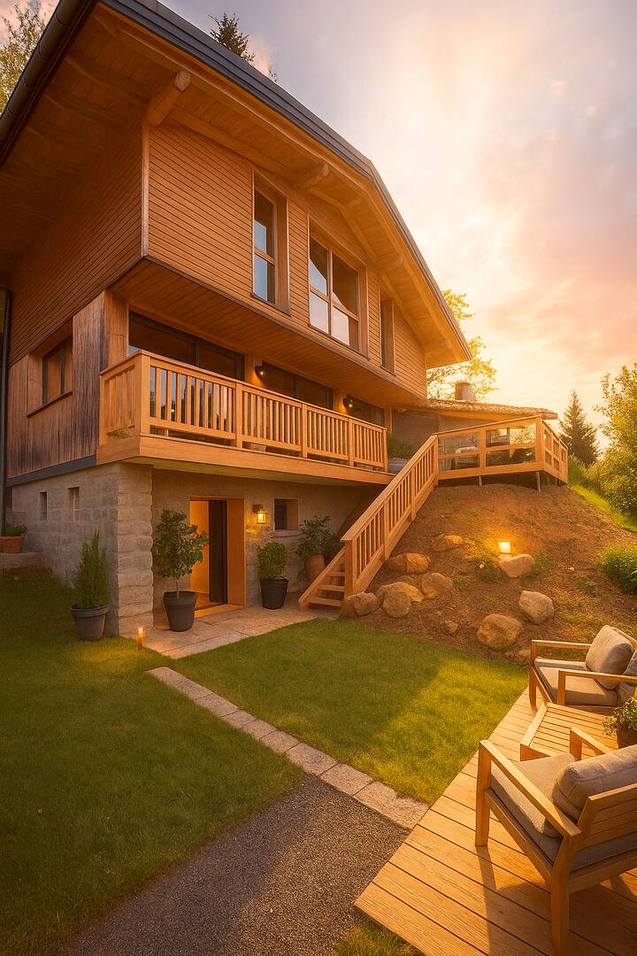 Chalet L’écureuil • Cheminée, Wi-fi, Parking - Flumet