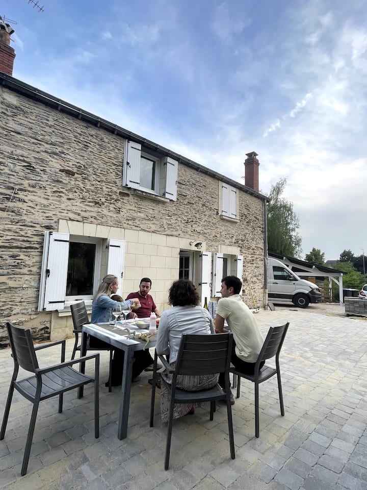 Maison Conviviale 10min D'angers - Angers