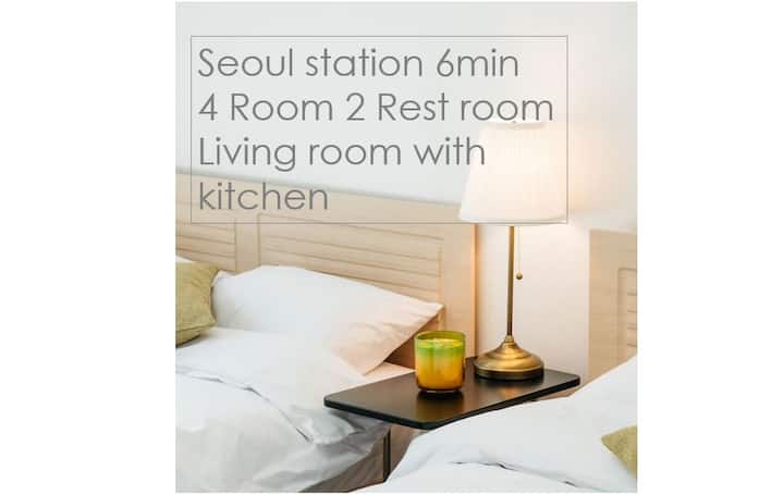 [Barun House] 침실 3 미니룸1 화장실2 - Seoul