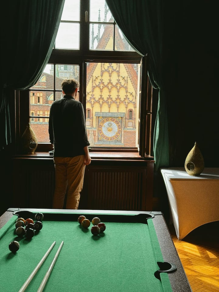 Bed In A Male Dormitory With City View - Wrocław