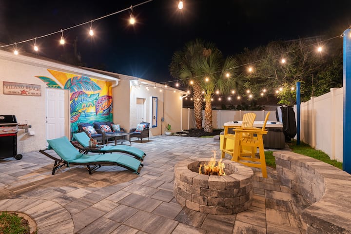 7 Mins To Downtown! Hot Tub•arcade•two Fire Pits - St. Augustine, FL