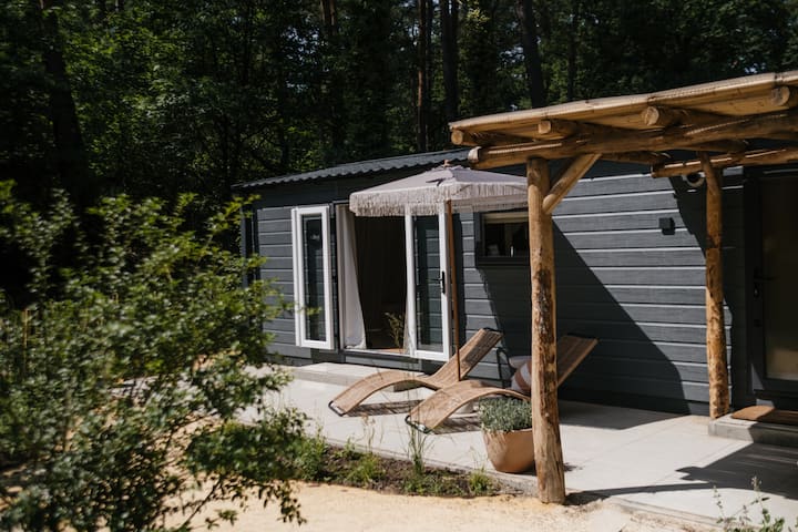 Stylish Forest Cabin + Wellness Garden With Sauna - Netherlands