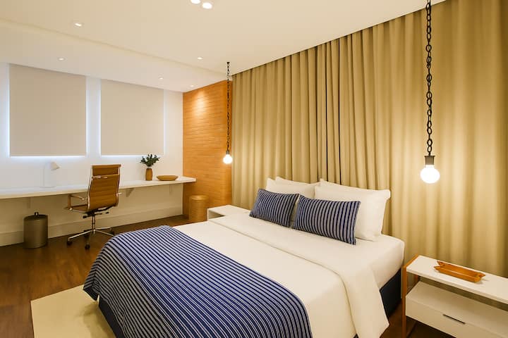 Amplo E Moderno Com 2 Quartos No Itaim Bibi - São Paulo