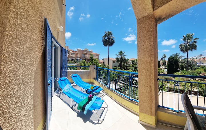 Stilig Leilighet Med 1 Soverom På Regina Gardens - Paphos