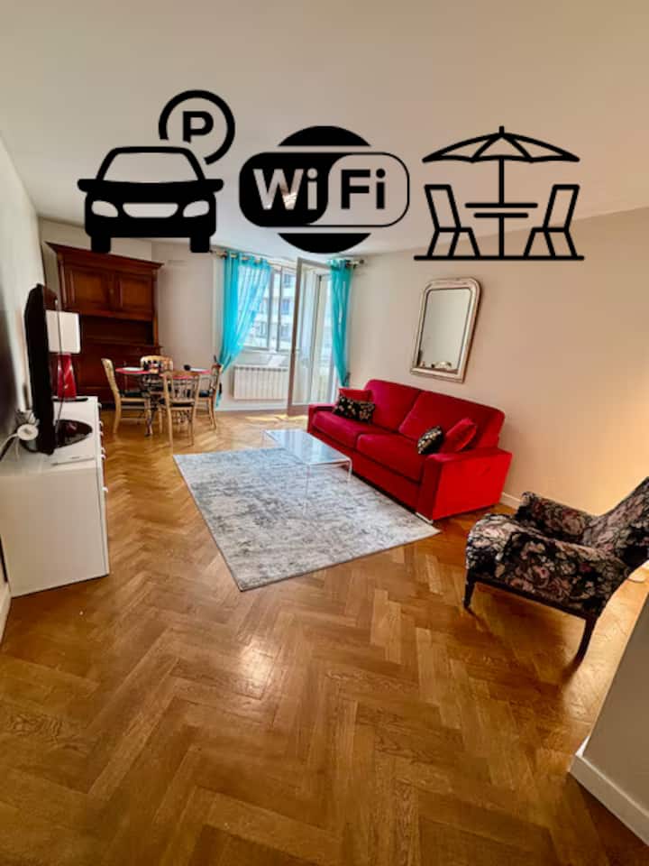 2 Chambres, Garage Voiture, Résidence Sécurisée - Saint-Genis-Laval