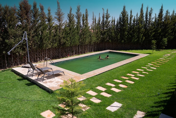Ferme Jad Avec Piscine Et Jardin - Maroc