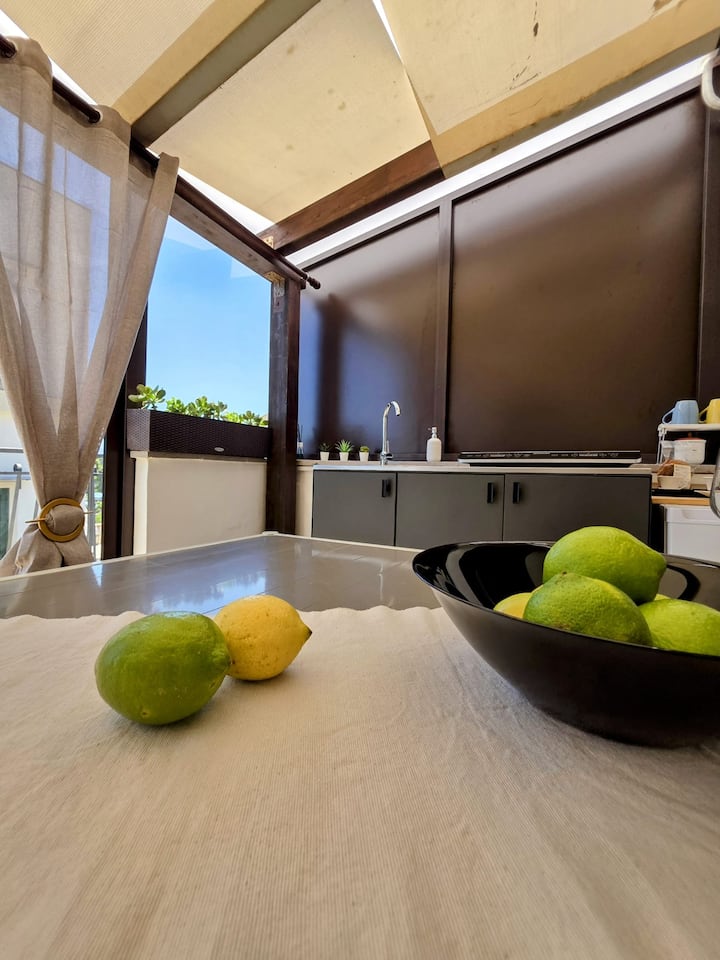 Casa Di Leda 3 (The Penthouse With Sea View) - Santa Flavia