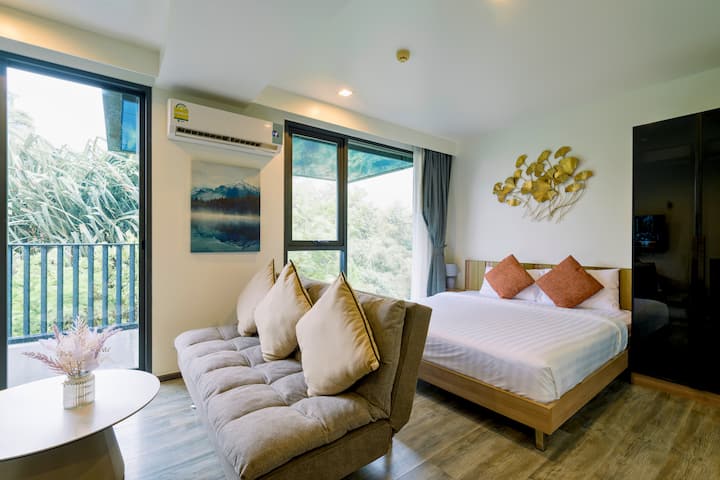 Apartment, Seitlicher Meerblick & Rooftop-pool - Patong Beach